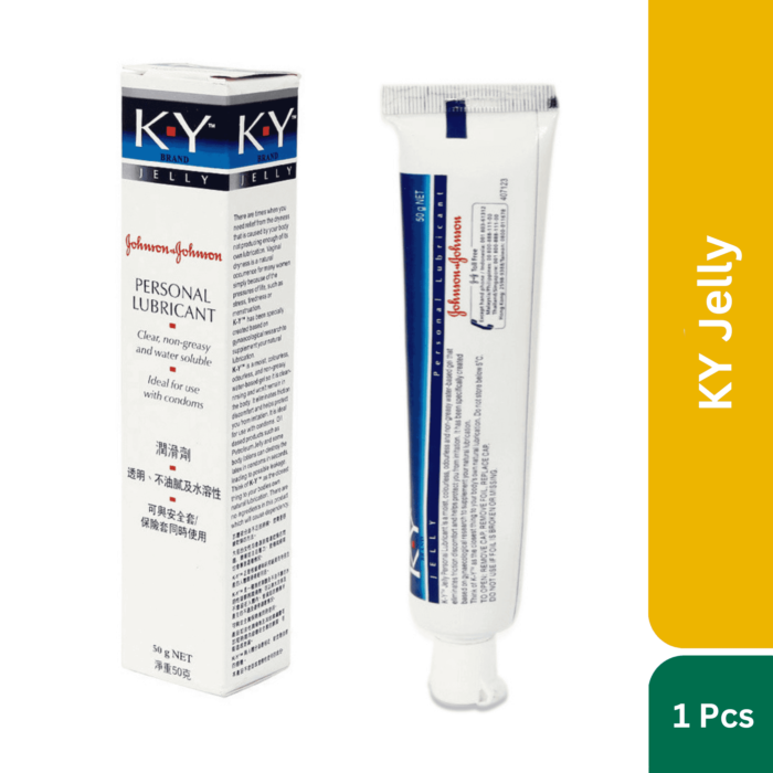 KY Jelly 50gm - Made in Thailand Johnson & Johnson KY Jelly