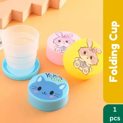 ২ পিস Mini Folding Cup/Glass (১২০ এমএল)